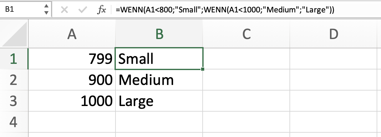 Excel WENN DANN Funktion leicht gemacht