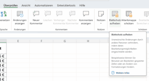 Excel Zellen sperren: So schützt du deine Tabellen