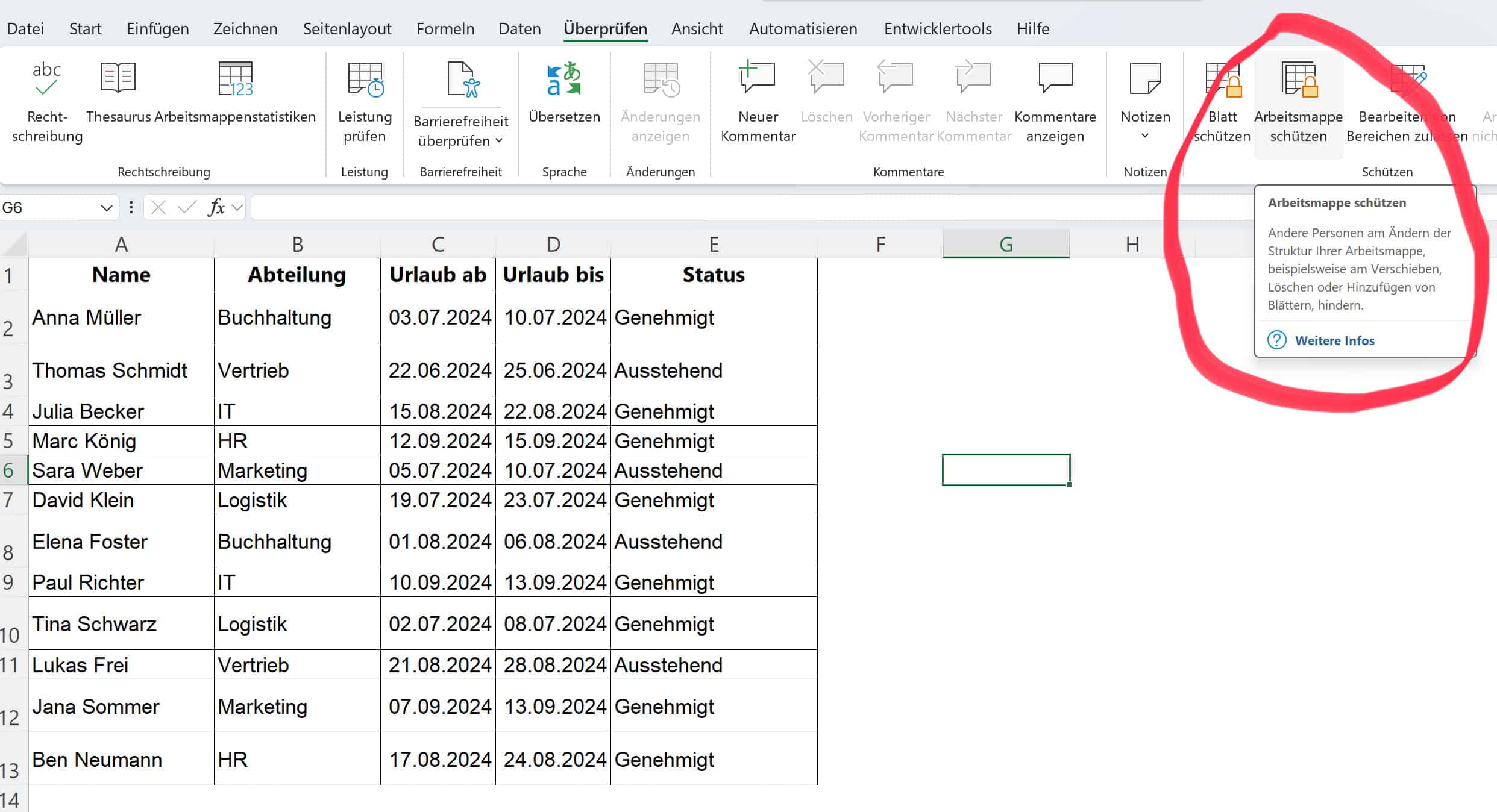 Excel Arbeitsmappe schützen: So sicherst du deine Daten vor unbefugtem Zugriff - 5 Minuten Excel